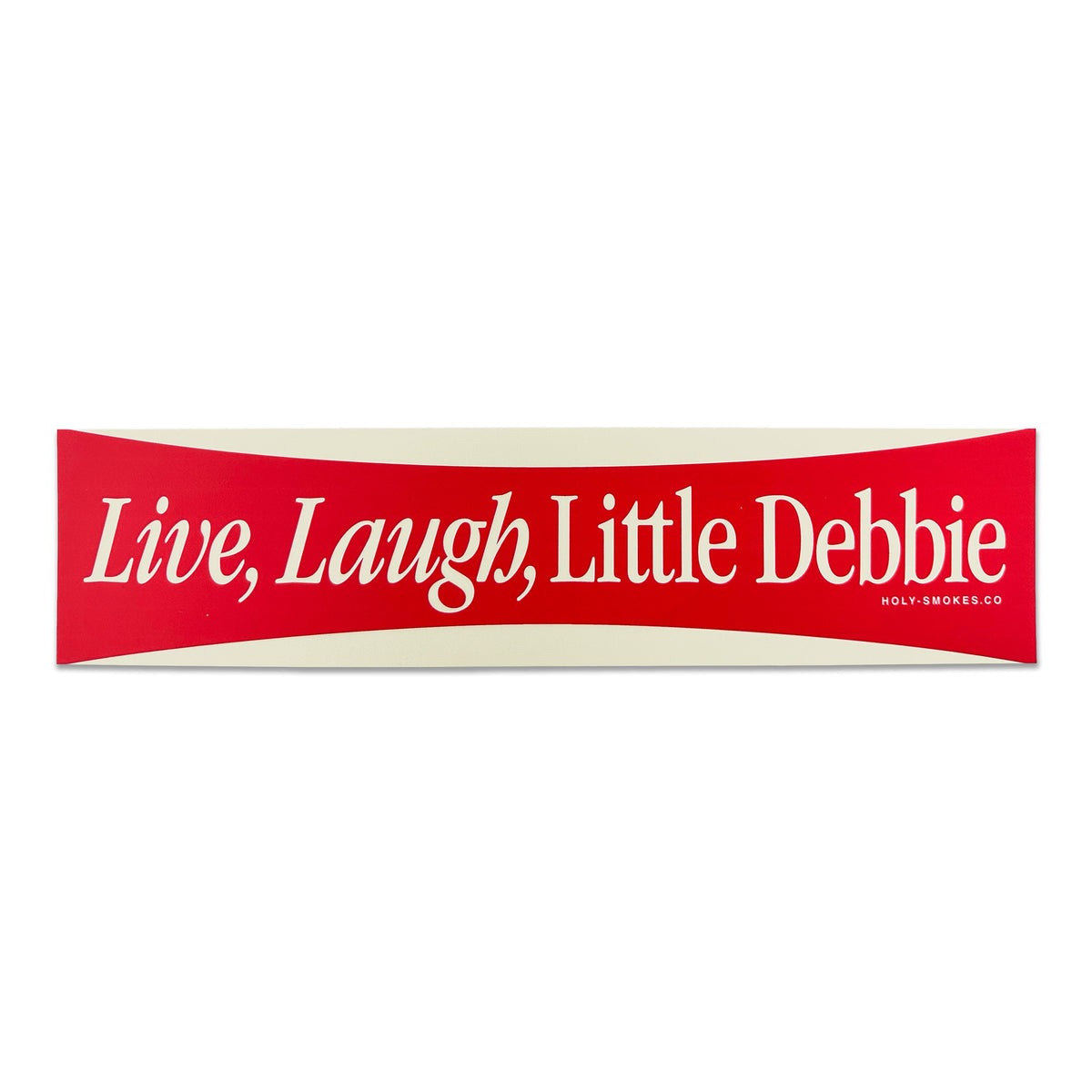 Little Deb Bumper Sticker – Bench Pressed Letterpress