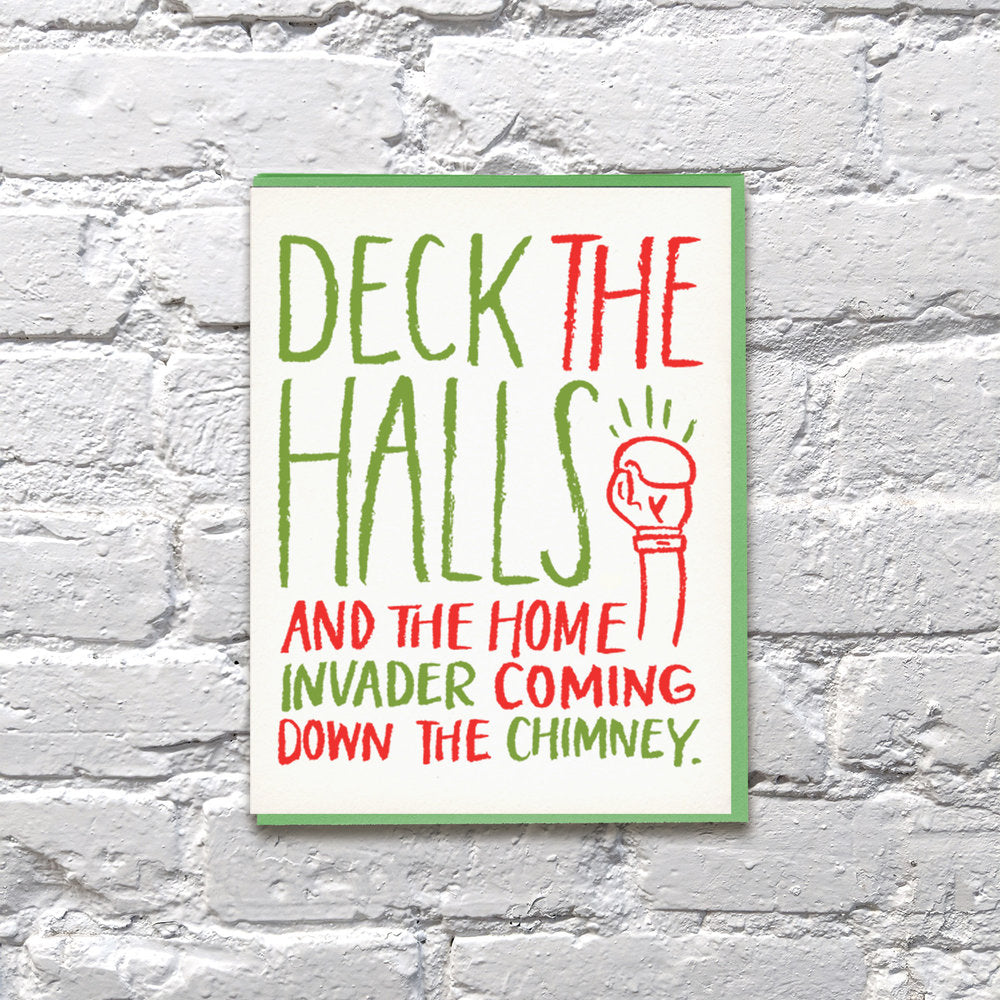 Set of 6 HO-02 Home Invader (box note) – Bench Pressed Letterpress