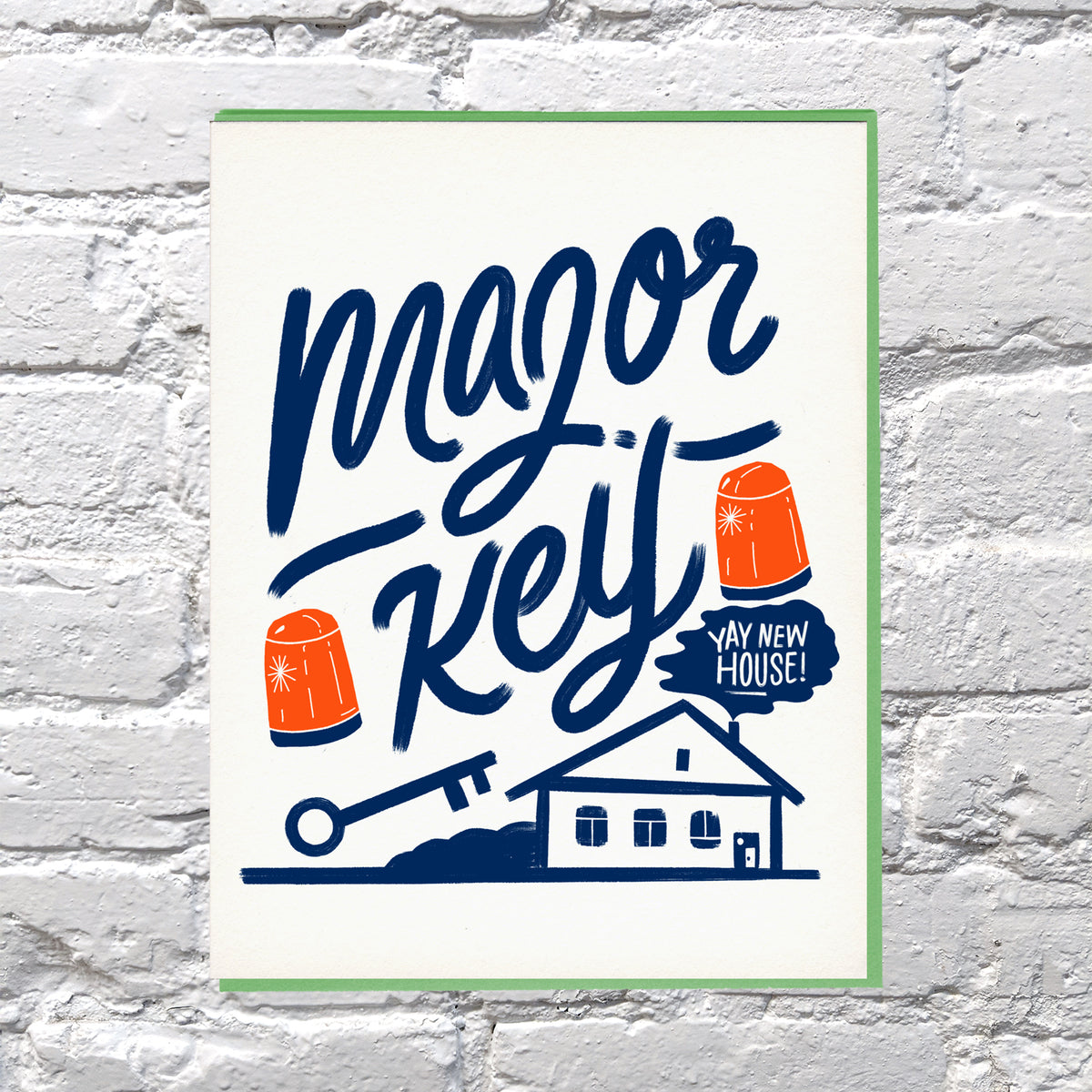 Major Key! – Bench Pressed Letterpress