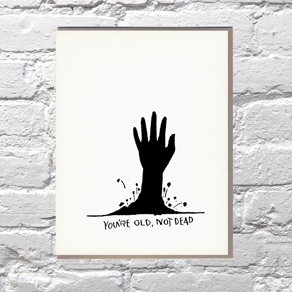 Old, Not Dead – Bench Pressed Letterpress